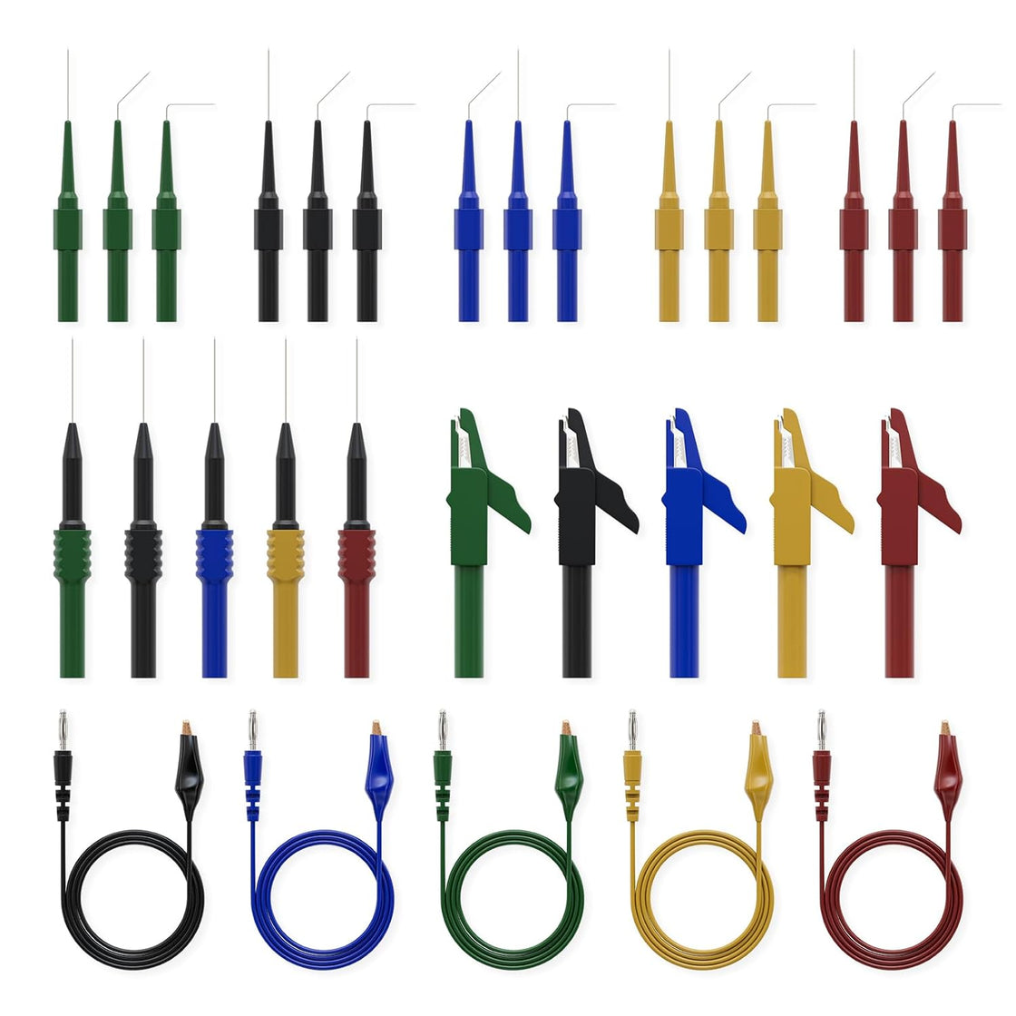 VdiagTool | 30PCS Banana Plug to Copper Wire Piercing Probes Set ...