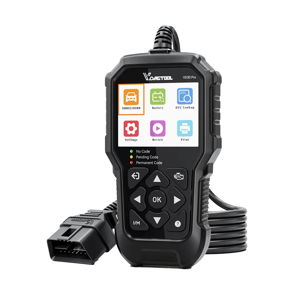 VdiagTool VD30 Pro | Pro Code Reader for all OBDII-compliant Cars ...